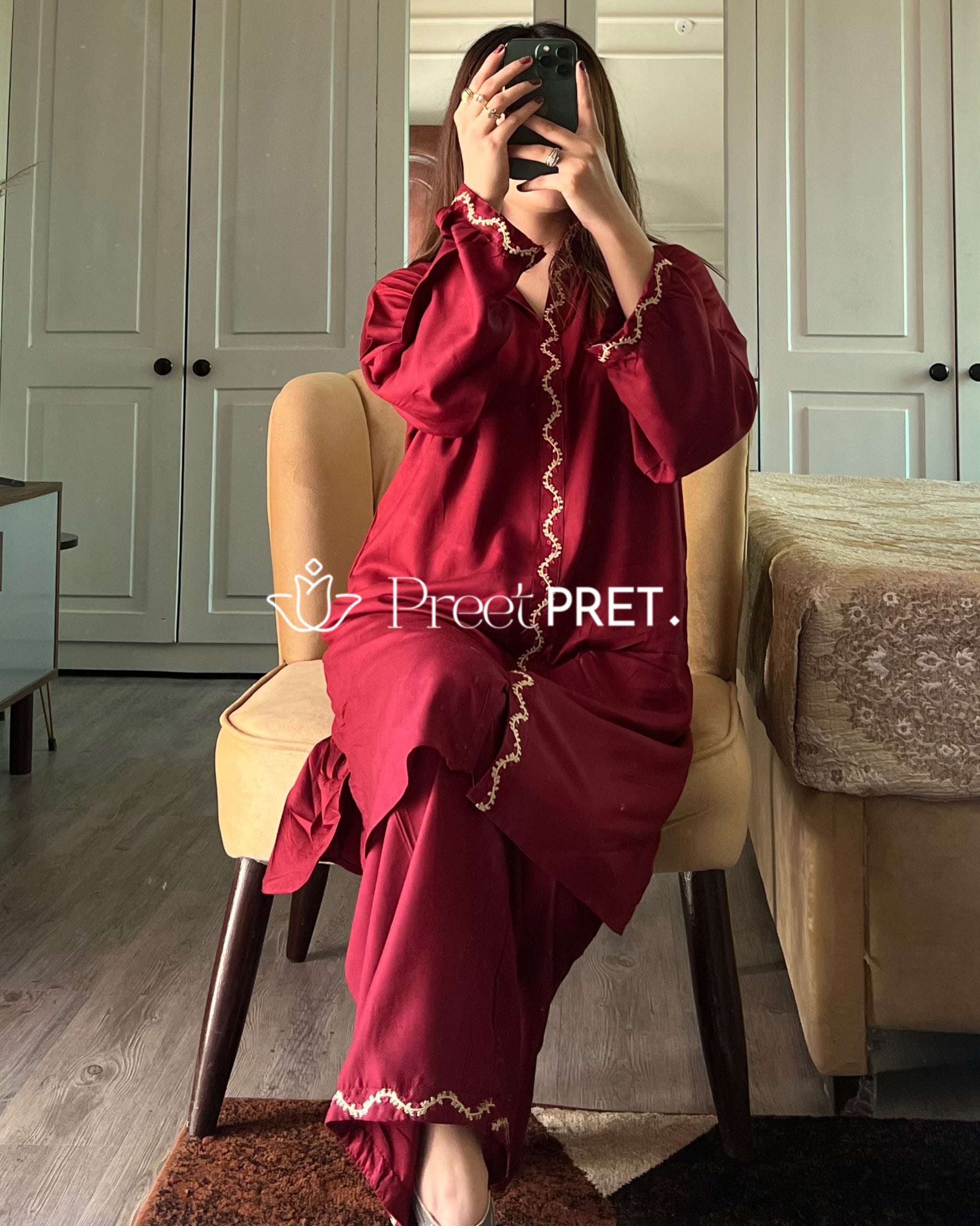 DASTAN EMBROIDED 2PC – PREETPRET