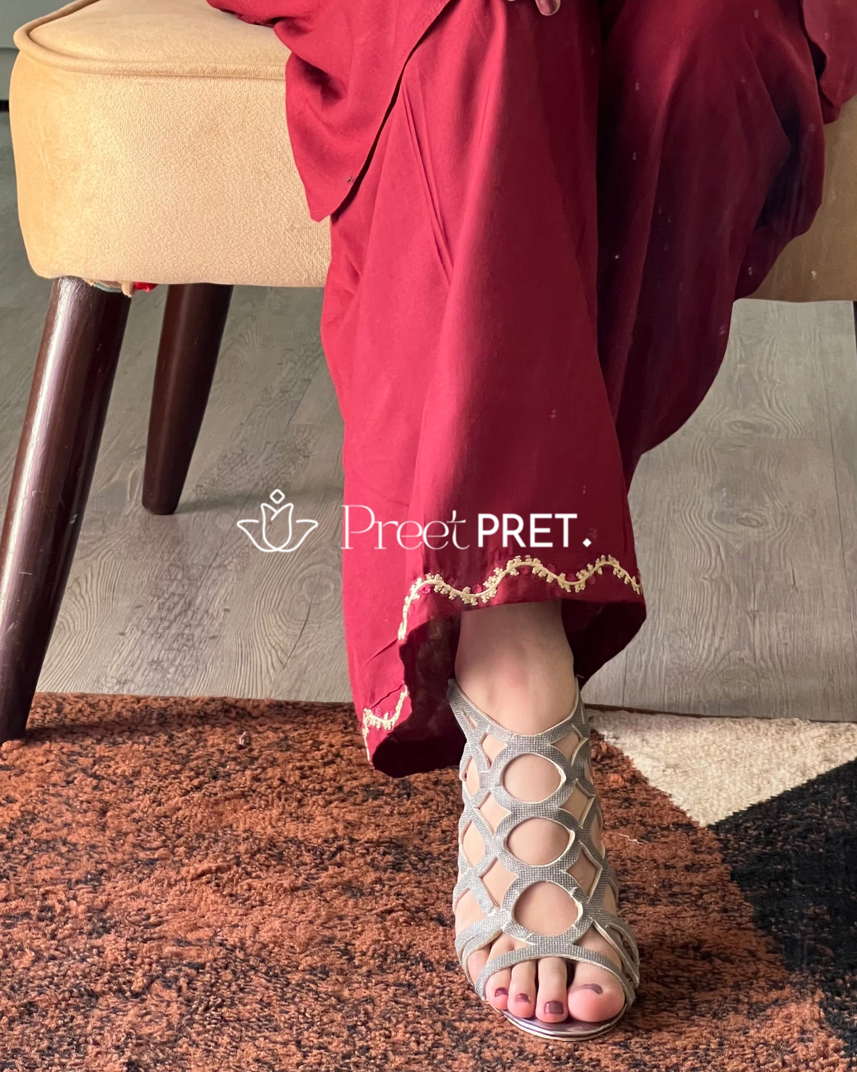 DASTAN EMBROIDED 2PC – PREETPRET